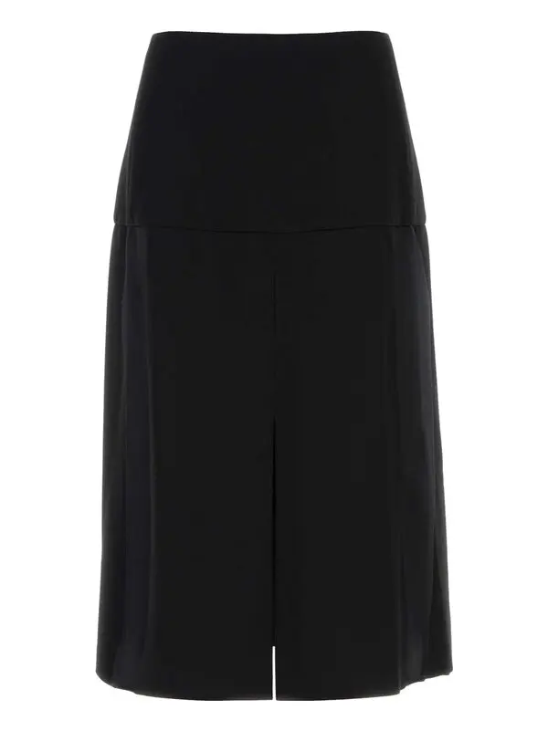JIL SANDER Sable Skirt - Black