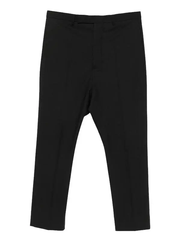 Rick Owens Regular & Straight-leg Trousers - Black