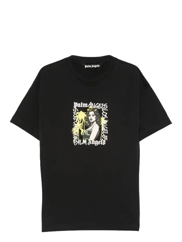 Palm Angels T-shirts & Vests T-shirts - Black