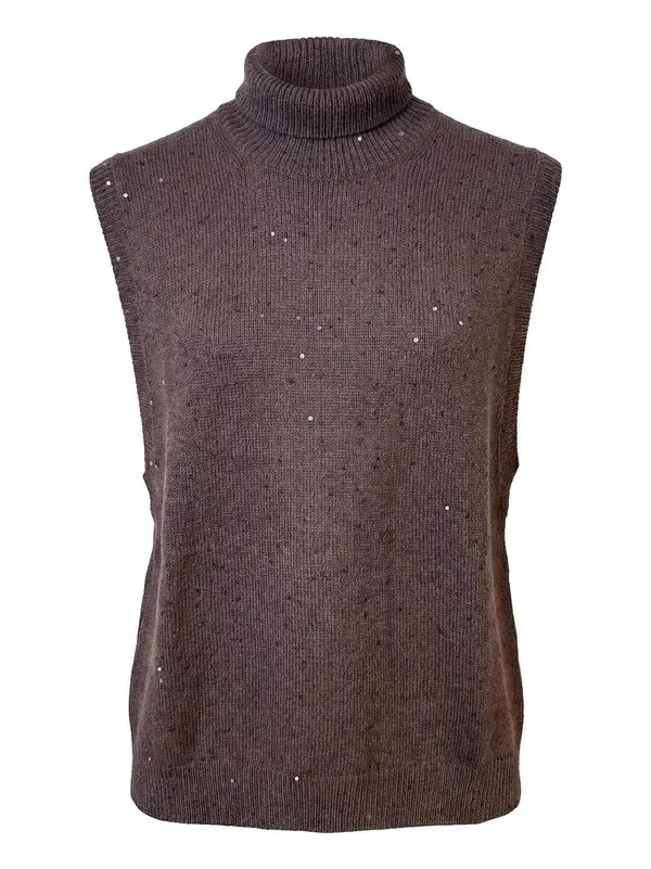 Brunello Cucinelli Turtle Neck Sweater - Multicolor