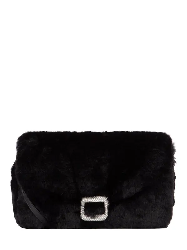 ROGER VIVIER Viv' Choc Strass Phone Holder - Multicolor