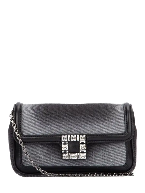 ROGER VIVIER Viv' Jeu De Fille Denim Bag - Multicolor