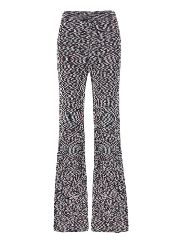 Missoni Patterned Flared Trousers - Multicolor