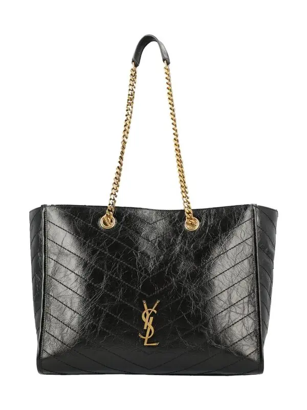 Saint Laurent Niki E/w Suede Tote - Multicolor