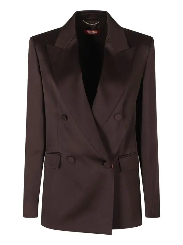 Max Mara Acetate Blazer - Brown
