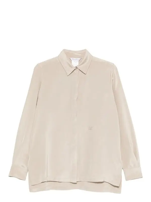 Max Mara Neutrals Tops Shirts - Cream