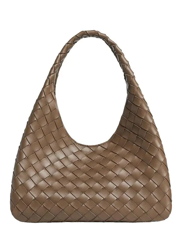 Bottega Veneta Intrecciato Leather Bell Bag - Multicolor