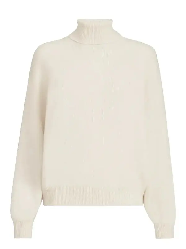 Brunello Cucinelli Cashmere Turtleneck Sweater - Multicolor