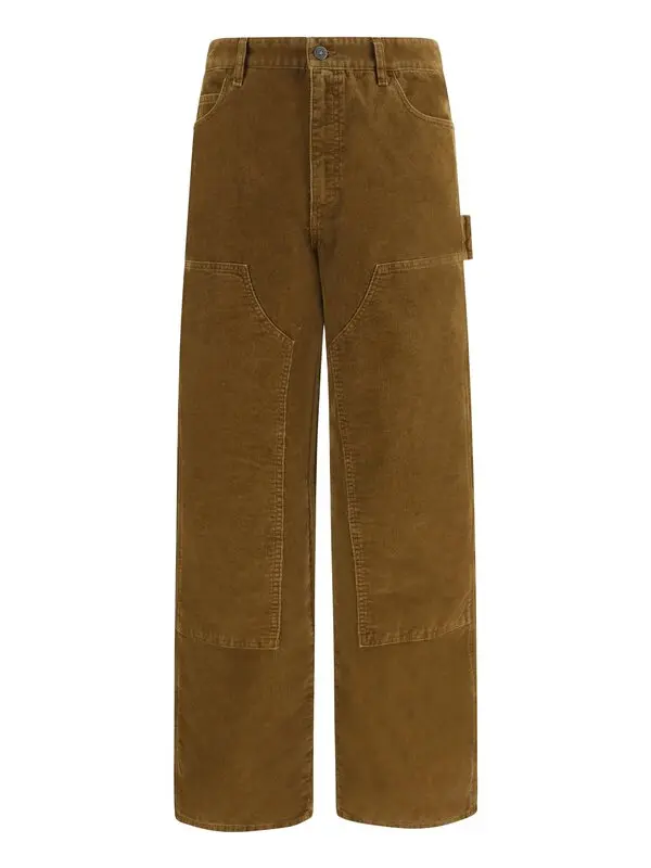 GOLDEN GOOSE Journey Painter Pants - Brown