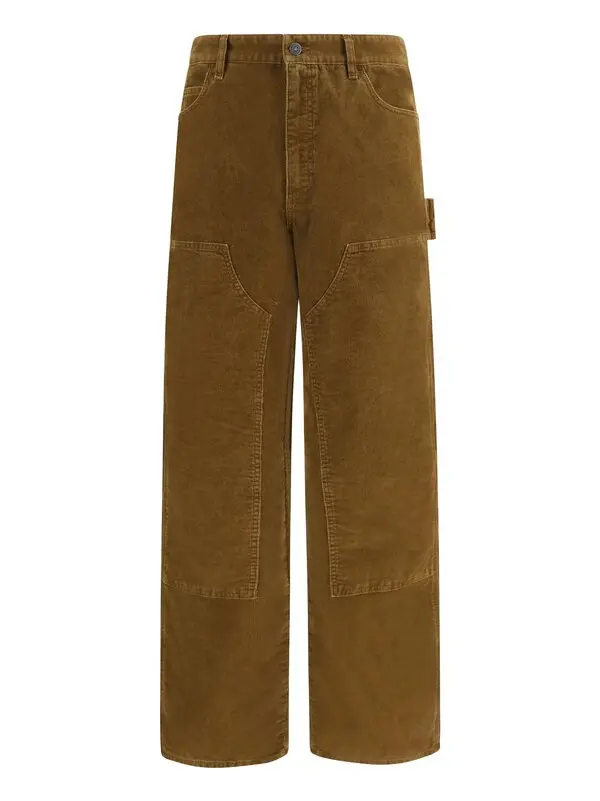 GOLDEN GOOSE Journey Painter Pants - Brown