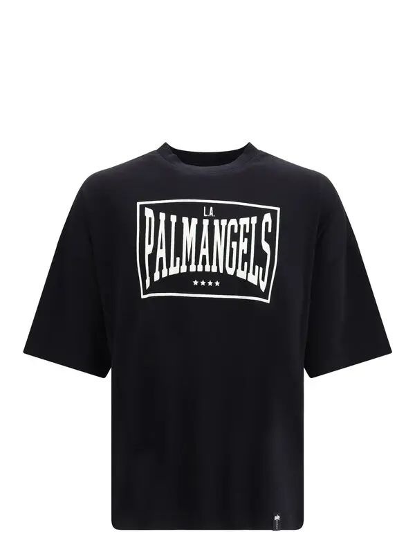 Palm Angels Vintage Box Logo T-shirt - Black