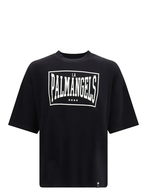 Palm Angels Vintage Box Logo T-shirt - Black