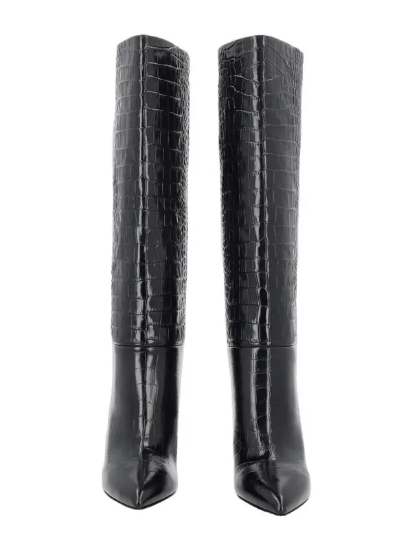 Paris Texas Stiletto Boot 85 - Black