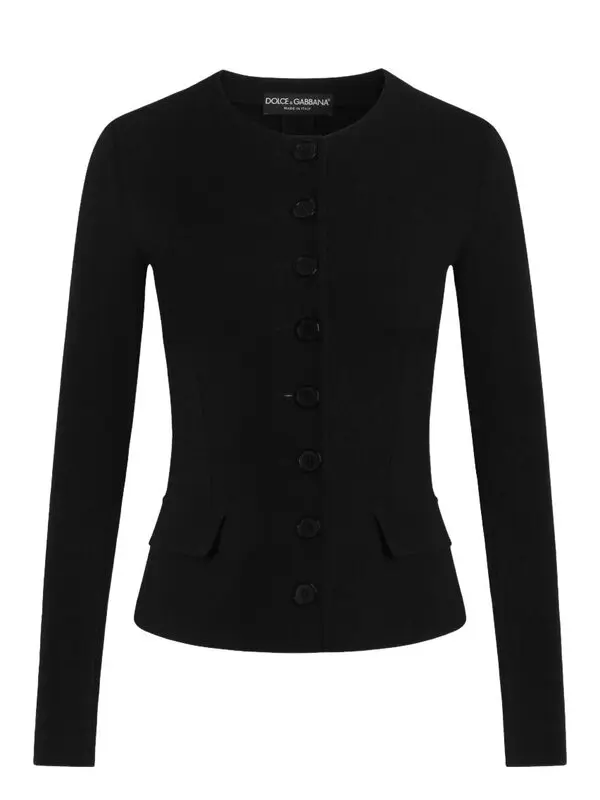 Dolce & Gabbana Wool Blazer Jacket - Multicolor