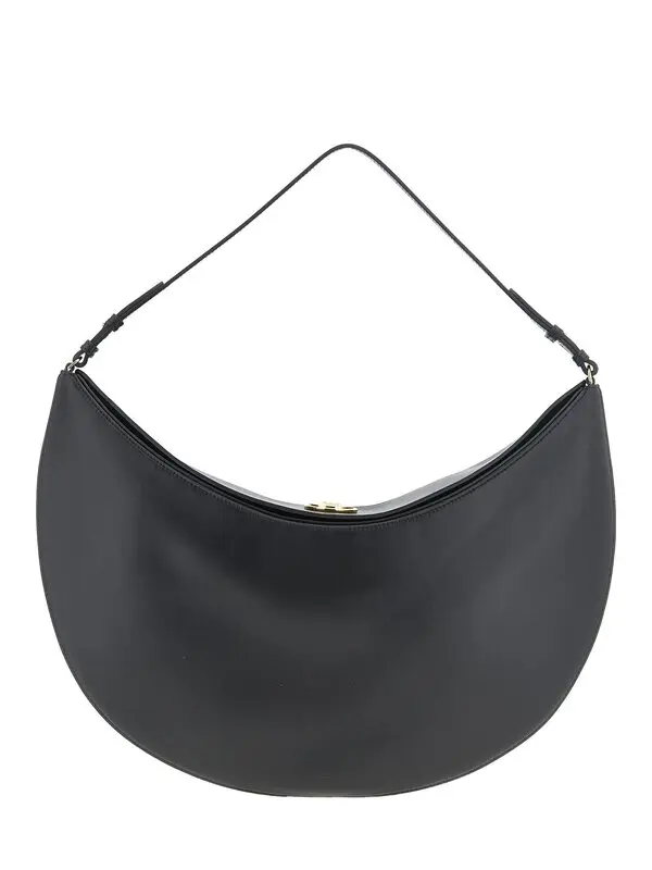 Jacquemus Le Sac Ovalo' Shoulder Bag - Black