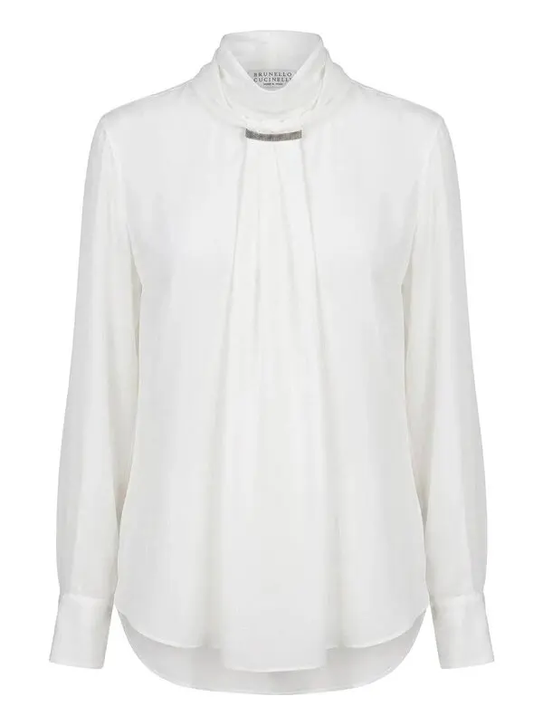 Brunello Cucinelli Silk Blouse - Multicolor