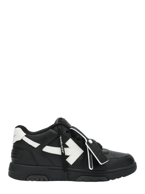 Off-White Out Of Office Leather Sneakers - Black