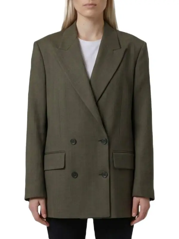 GOLDEN GOOSE Double-breasted Jacket - Multicolor