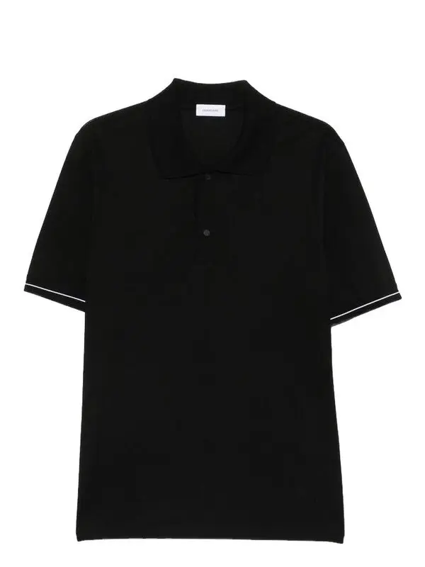 FERRAGAMO Polo Shirts - Black