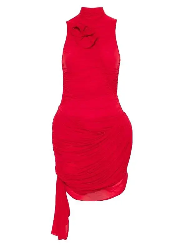 Magda Butrym Sleeveless Cocktail Dress - Red
