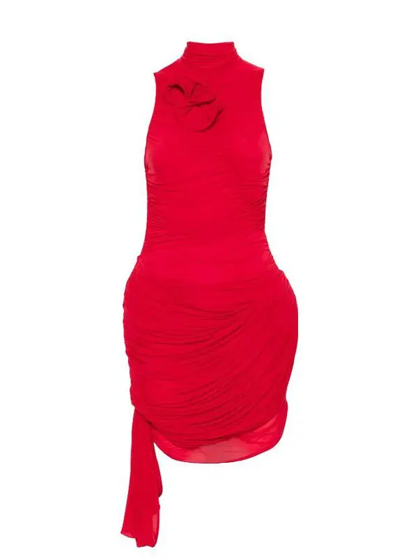 Magda Butrym Sleeveless Cocktail Dress - Red