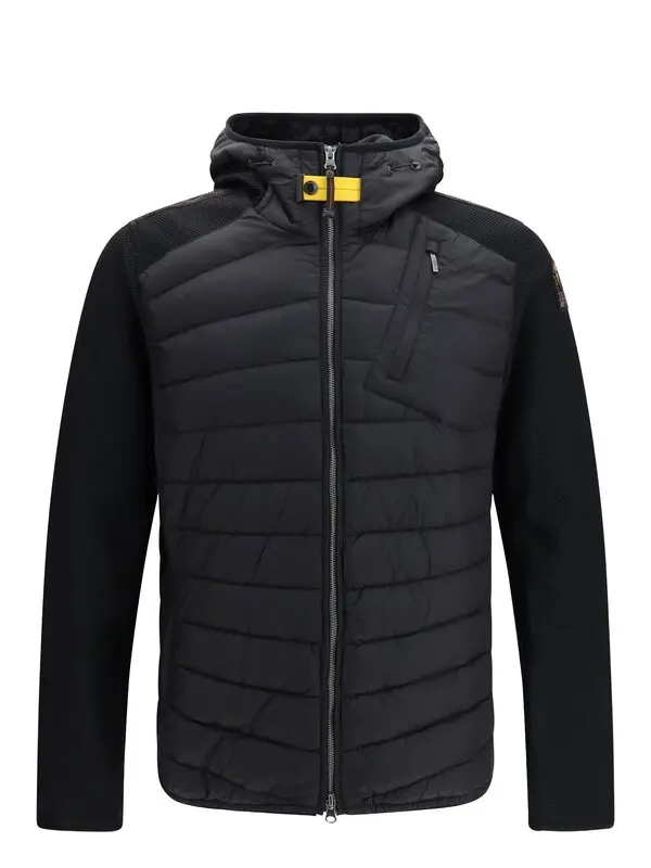 PARAJUMPERS Nolan Hybrid Hooded Jacket - Black
