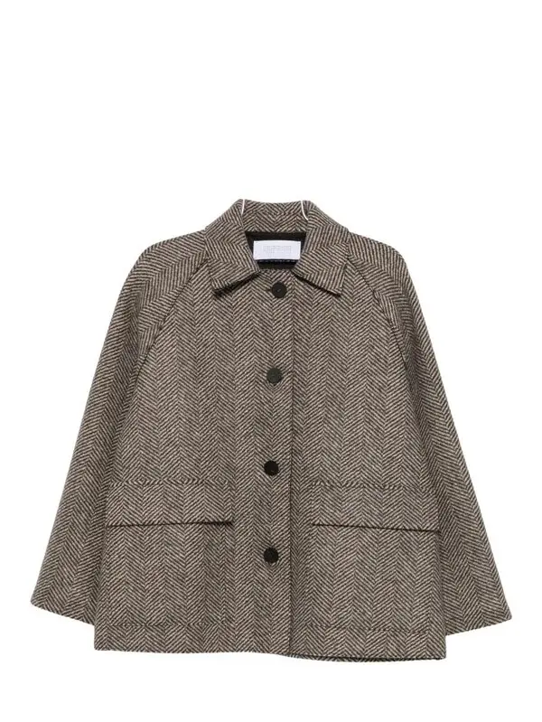 Harris Wharf London Wool And Cashmere Jacket - Multicolor