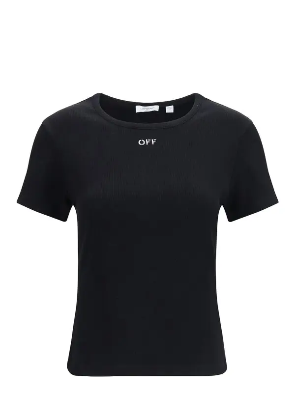 Off-White Off Stamp T-shirt - Black