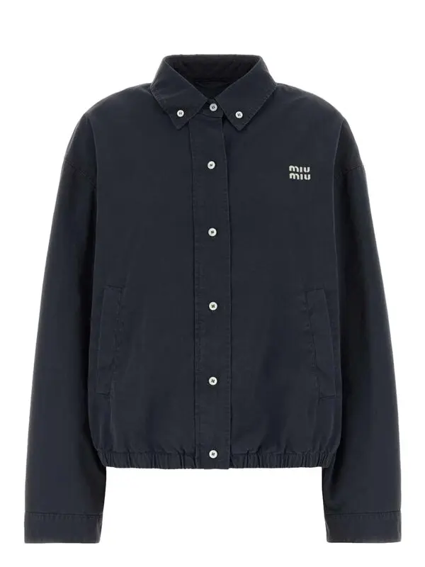 Miu Miu Cotton Shirt Jacket - Multicolor