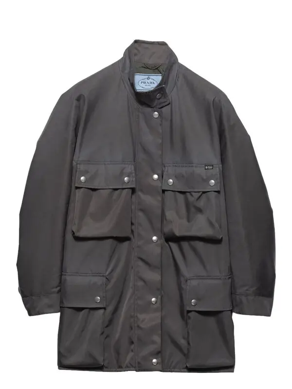 Prada Re-nylon Jacket With Pockets - Multicolor
