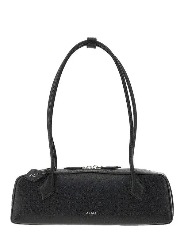 Alaïa Leather Medium 'le Teckel' Bag - Black