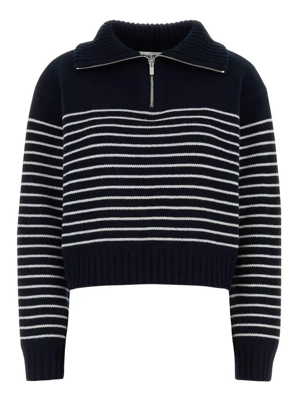 Miu Miu Embroidered Cashmere Sweater - Multicolor