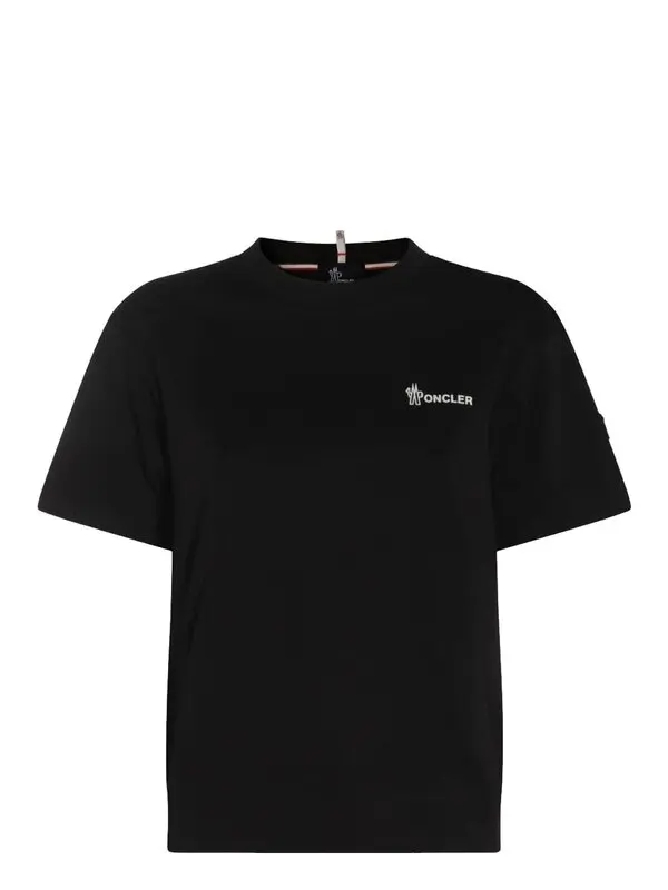 Moncler Logo Cotton T-shirt - Multicolor