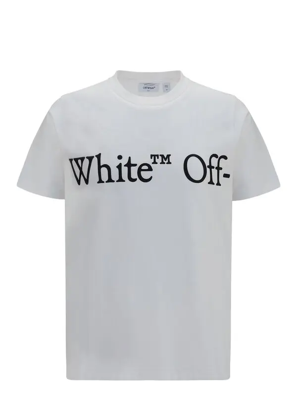 Off-White Bookish Scarf T-shirt - White