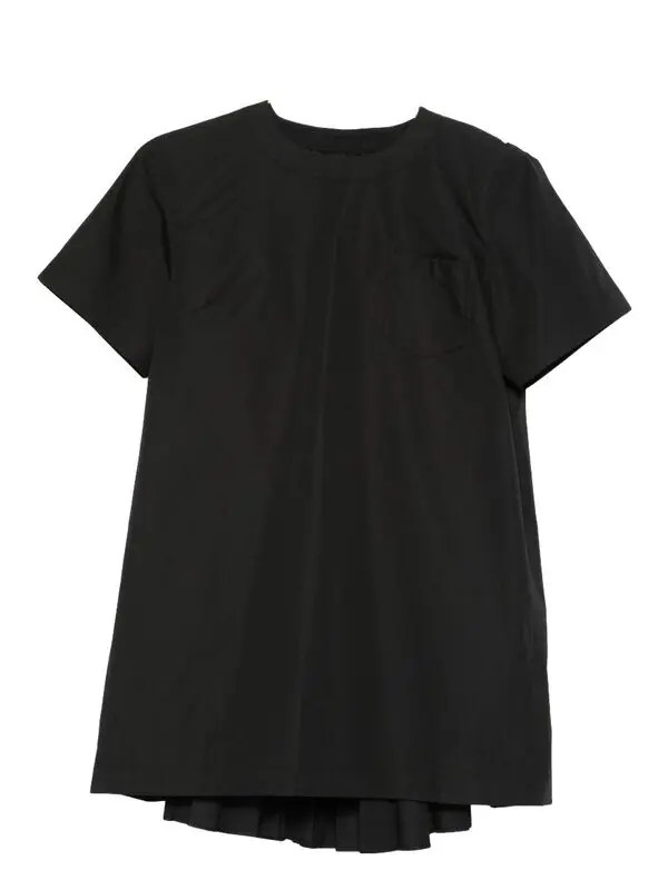 Sacai Cotton Mini Dress - Multicolor