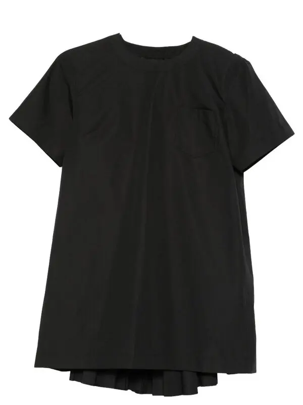 Sacai Cotton Mini Dress - Multicolor