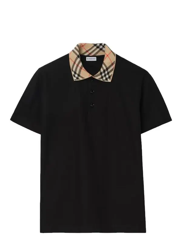 Burberry Polo Shirts - Black