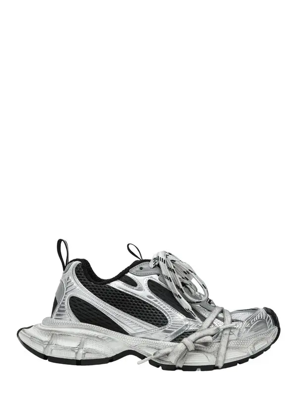 Balenciaga 3xl Gradient Sneakers In Grey And White - Black
