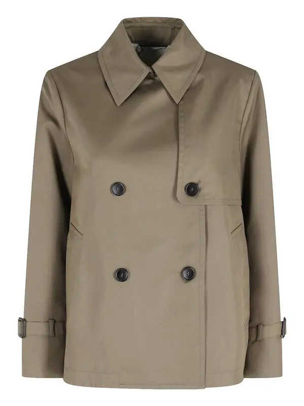 Max Mara Double-breasted Coat - Brown