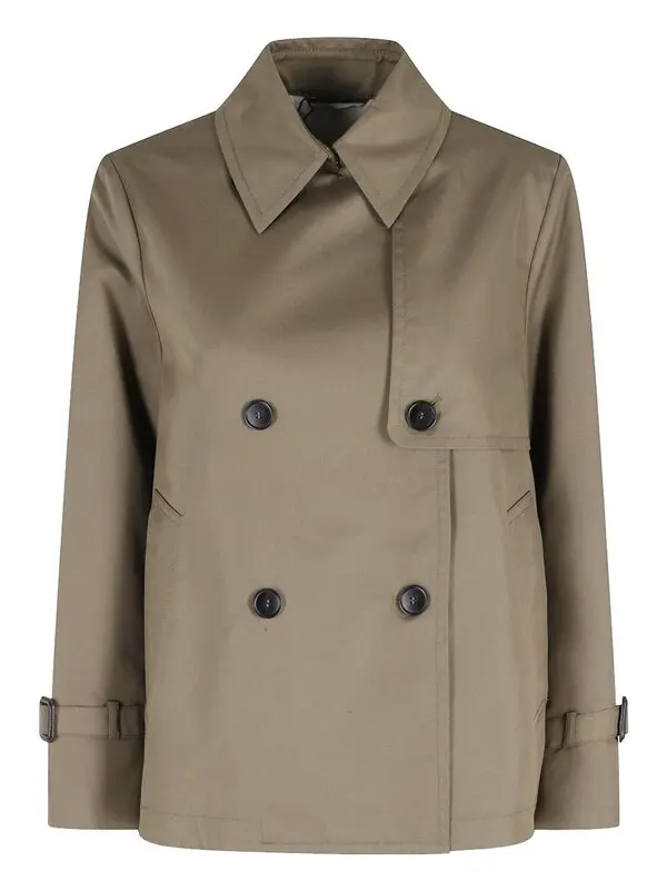Max Mara Double-breasted Coat - Brown