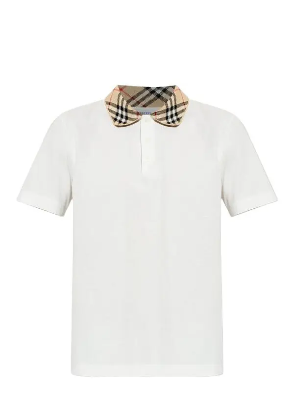 Burberry Polo Shirts - White