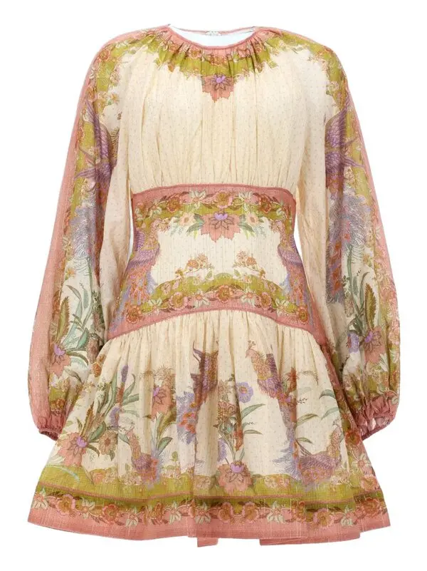Zimmermann Mini Abito Indra - Multicolor