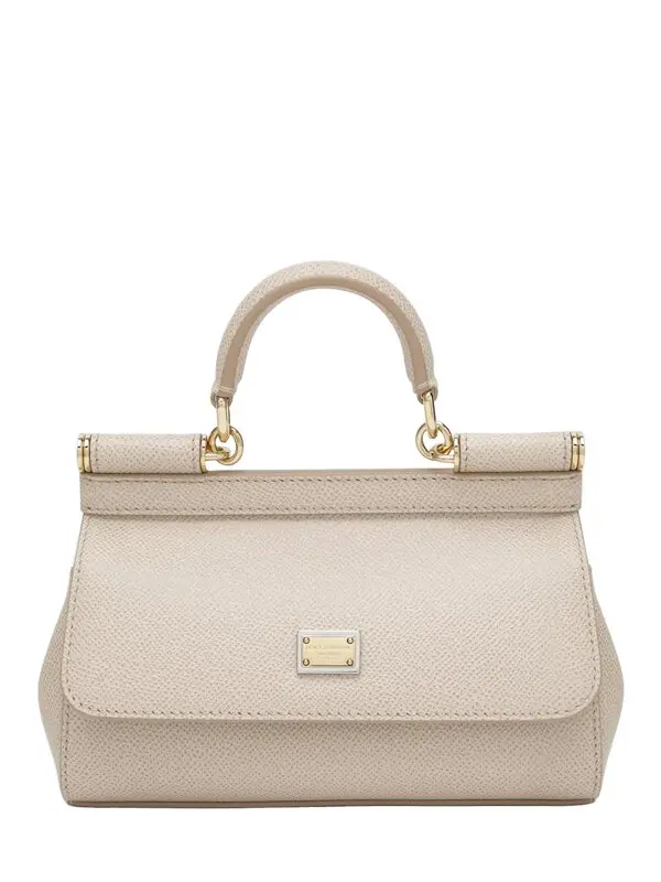 Dolce & Gabbana Small Sicily Top-handle Bag In Blush - Pink