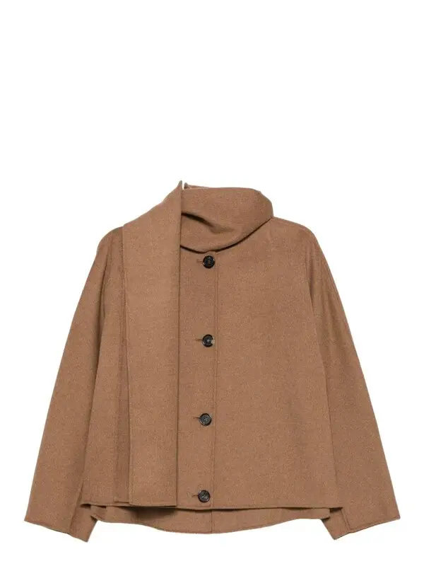 Max Mara Wool Boxy Jacket - Multicolor