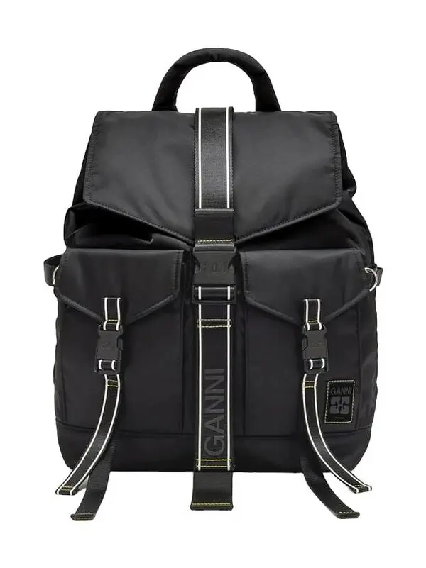 GANNI Backpacks - Black