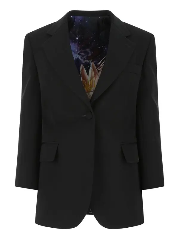 LANVIN Tailored Single-button Blazer - Multicolor