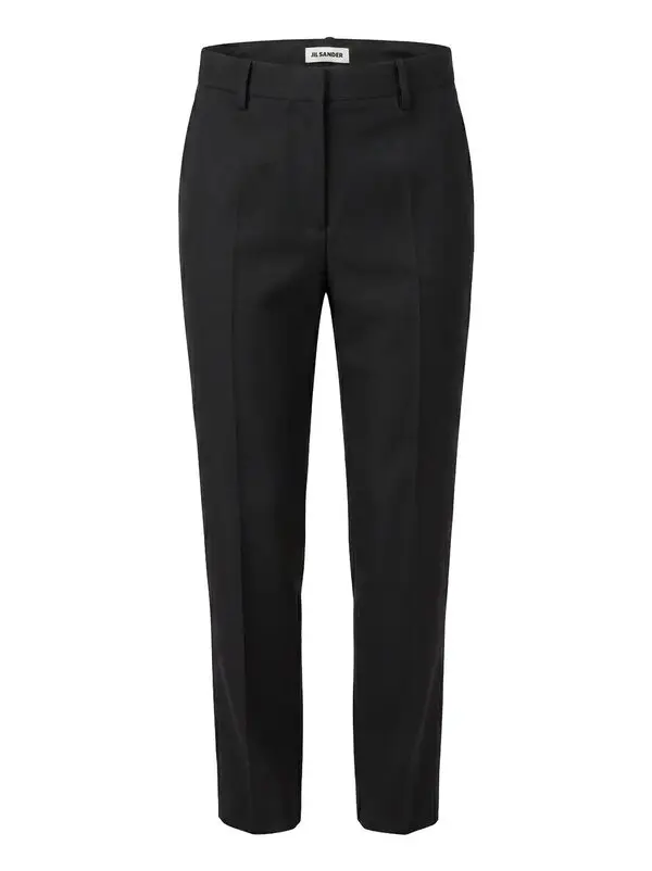 JIL SANDER Wool Tailored Pants - Multicolor