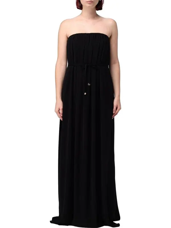 Max Mara Strapless Gown - Black