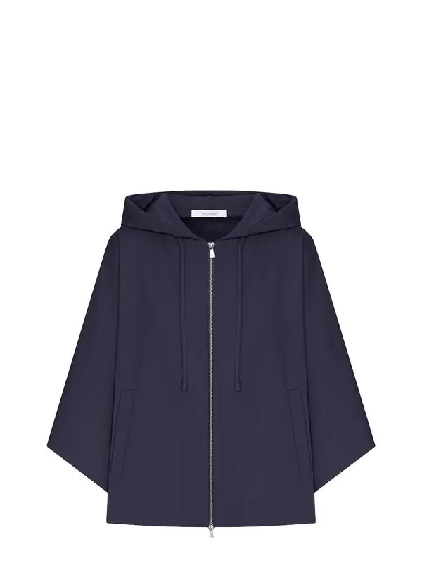 Max Mara Boxy Sweater In Technical Cotton Jersey - Multicolor