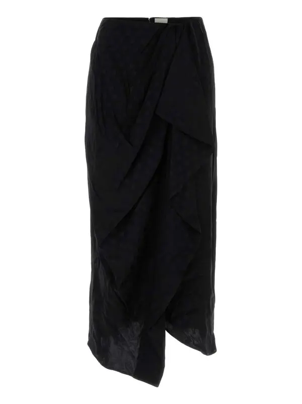 Isabel Marant Étoile Stretch Silk Skirt - Black